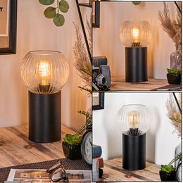 hofstein Koyoto Tischleuchte Glas 15 cm Klar, 1-flammig