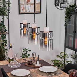 hofstein Hasvik Hängeleuchte Glas 15 cm Weiß, 3-flammig