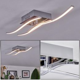hofstein Biskopstorp Deckenleuchte LED Chrom, 3-flammig, Fernbedienung