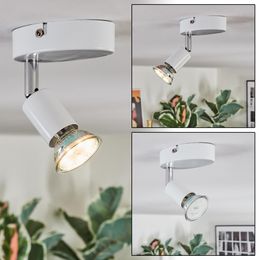hofstein Gjedso Deckenleuchte LED Weiß, 1-flammig