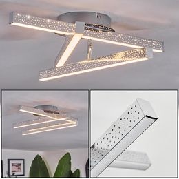 hofstein Arlan Deckenleuchte LED Chrom, 1-flammig