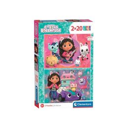 Clementoni Puzzle Gabby's Dollhouse 2x20st. Boden