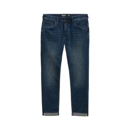 Tom Tailor Denim Herren TTAEDAN Superflex Straight Jeans, blau, Uni, Gr. 28/32