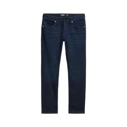 Tom Tailor Denim Herren Aedan Straight Jeans, blau, Uni, Gr. 32/36