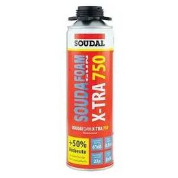 Soudal SOUDAFOAM GUN X-TRA 750 - gebrauchsfertiger Polyurethan-Hartschaum / Bauschaum für Pistole - Dose 500 ml ** 1l/10,78 EUR