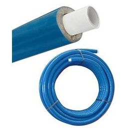 HEIMA-PRESS Iso - Mehrschichtverbundrohr 26 x 3 mm / blau - 6 mm Isolierstärke - Rolle 25 m ** 1m/3,32 EUR