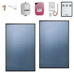 Vaillant Solarthermie-Paket 9.601/6 - 2 Kollektoren VFK 145 V zur solaren Nachrüstung - 5,02 m2 - 0010042376