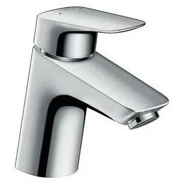 Waschtischmischer Hansgrohe 70 Logis ND, Ausladung 108 mm, Push-Open Ablauf, chrom - 71074000