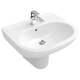 Villeroy & Boch Waschtisch Villeroy & Boch O.Novo 650 x 510 mm, mit Überlauf, weiß - 51606501