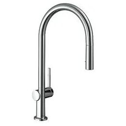 Spültischmischer Hansgrohe 210 Talis M54 herausziehbare Geschirrbrause, Ausladung 223 mm, chrom - 72800000