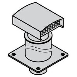 Viessmann Dachdurchführung (Schrägdach) DN160, Edelstahl - 9562054