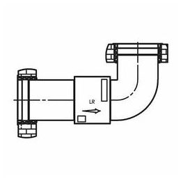 Buderus Logaplus-Paket Luftkanäle LKP900-1, Aufstellung unterhalb Erdgleiche, für WLW196i IR 11-14 - 7739612630