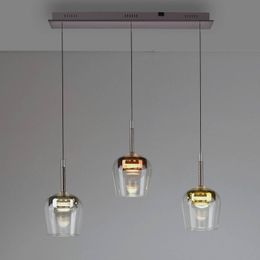 Q-SMART-HOME Paul Neuhaus Smart-LED-Hängelampe Q-Kon multicolor 3-flammig