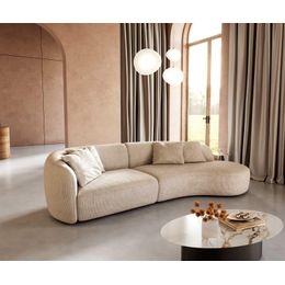 DeLife Sofa Mairi 330x160 cm Cord Beige, Big Sofas