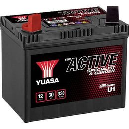 Yuasa Garden Autobatterie 12 V 30 Ah Poltyp: T4