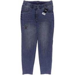 Ulla Popken Damen Jeans, blau, Gr. 42