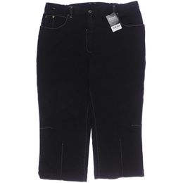 Ulla Popken Damen Jeans, schwarz, Gr. 48