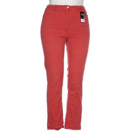 Ulla Popken Damen Jeans, rot, Gr. 44