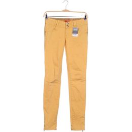 Esprit Damen Jeans, gelb, Gr. 36