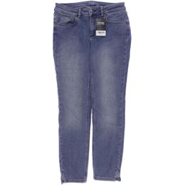 Oui Damen Jeans, blau, Gr. 38