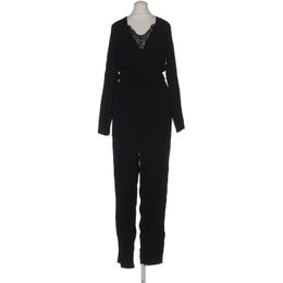 Mango Damen Jumpsuit/Overall, schwarz, Gr. 36