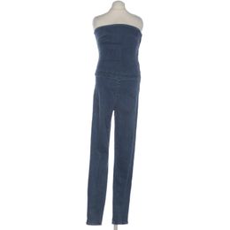 Bershka Damen Jumpsuit/Overall, blau, Gr. 34