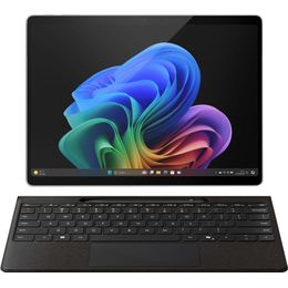 Microsoft Convertible Notebook "Surface Pro, Copilot+ PC, 13" Touch-Display, 16 GB RAM, 11. Edition" Notebooks Lieferung ohne Tastatur und Stift Gr. 16 GB RAM 1000 GB SSD, Snapdragon X, Microsoft Windows 11 Home, grau (platinum 1)