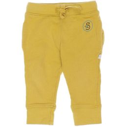 Smitten Organic Herren Stoffhose, gelb, Gr. 74