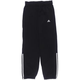 Adidas Herren Stoffhose, schwarz, Gr. 152