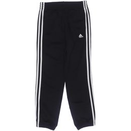 Adidas Herren Stoffhose, schwarz, Gr. 140