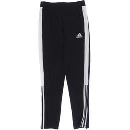 Adidas Herren Stoffhose, schwarz, Gr. 164