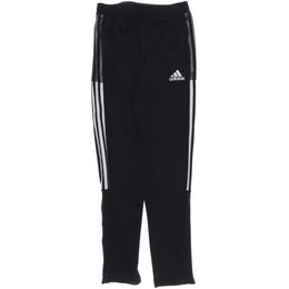 Adidas Herren Stoffhose, schwarz, Gr. 164