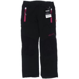 Trollkids Damen Stoffhose, schwarz, Gr. 128