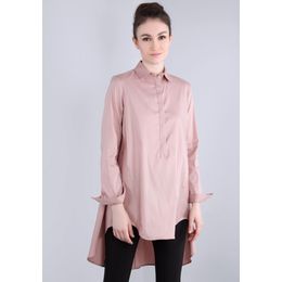 Longbluse Imperial "IMP-C ED3ABF" Gr. XL (42), rosa (quarzo) Damen Blusen glockenförmige Long-Form