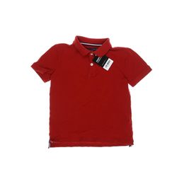 Tommy Hilfiger Herren Poloshirt, rot, Gr. 140