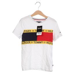 Tommy Hilfiger Herren T-Shirt, weiß, Gr. 128