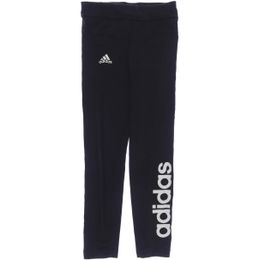 Adidas Damen Stoffhose, schwarz, Gr. 116