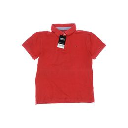 Tommy Hilfiger Damen Poloshirt, rot, Gr. 152