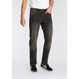 Comfort-fit-Jeans AJC Gr. 42, Länge 36, schwarz (black wash) Herren Jeans im 5-Pocket-Style