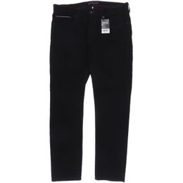 Tommy Hilfiger Herren Jeans, schwarz, Gr. 36