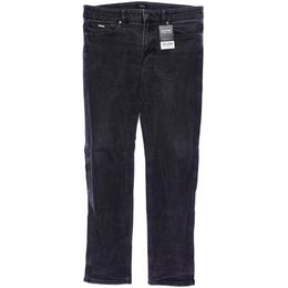 BOSS by Hugo BOSS Herren Jeans, schwarz, Gr. 34