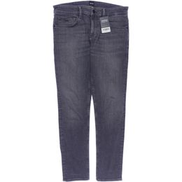 BOSS by Hugo BOSS Herren Jeans, grau, Gr. 33