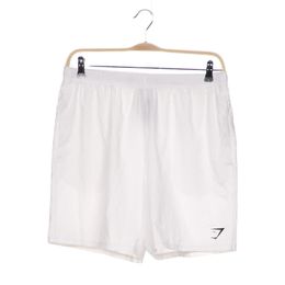 Gymshark Herren Shorts, weiß, Gr. 54