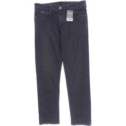 BOSS by Hugo BOSS Herren Jeans, grau, Gr. 33