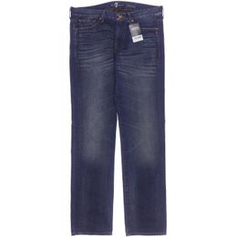 7 For All Mankind Herren Jeans, blau, Gr. 34