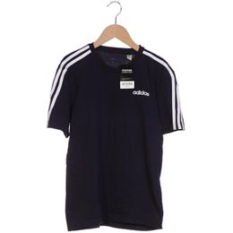 Adidas Herren T-Shirt, marineblau, Gr. 46