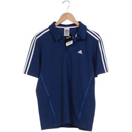 Adidas Herren Poloshirt, marineblau, Gr. 48