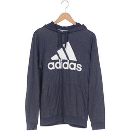 Adidas Herren Kapuzenpullover, blau, Gr. 48