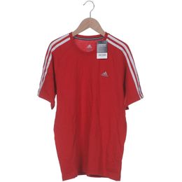 Adidas Herren T-Shirt, rot, Gr. 46