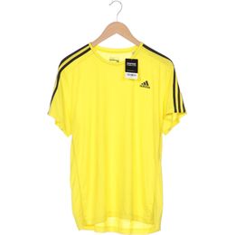 Adidas Herren T-Shirt, gelb, Gr. 54